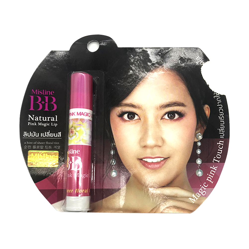 Mistine BB Natural Pink Magic Lip Floral Tint 3.5g